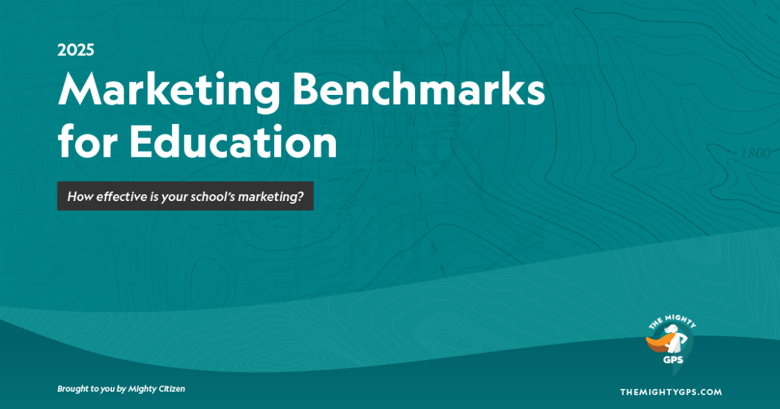 Mighty Citizen’s 2025 Marketing Benchmarks for Education Report